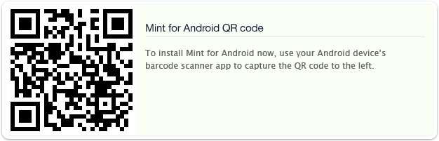 Mint for Android, free personal finance software