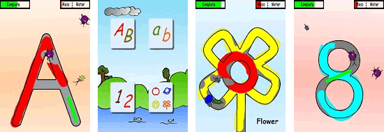 Alpha Bugs, draw the alphabet while squashing bugs