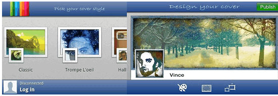 Instant Cover, create stunning Facebook cover photos from your smartphone