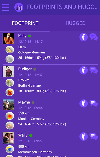 naduu-footprint | AndroidB