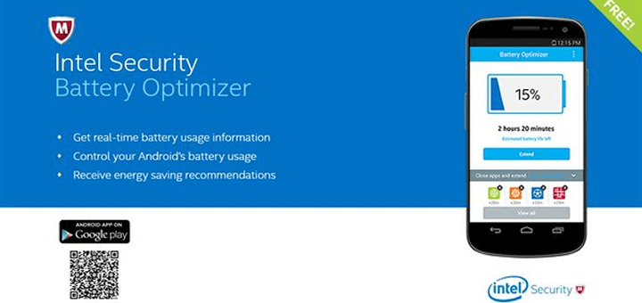 Intel Security Battery Optimizer helps your device last longer