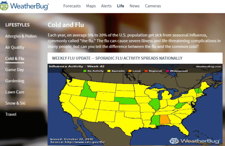WeatherBug, the free weather app that brings sunshine in my life… or at ...
