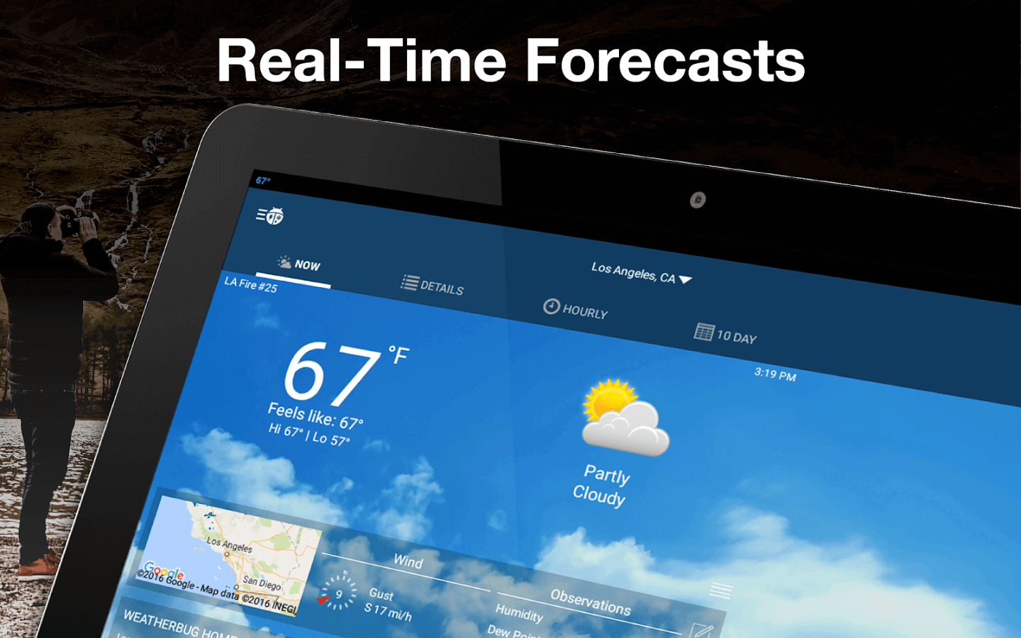 WeatherBug, the free weather app that brings sunshine in my life… or at ...