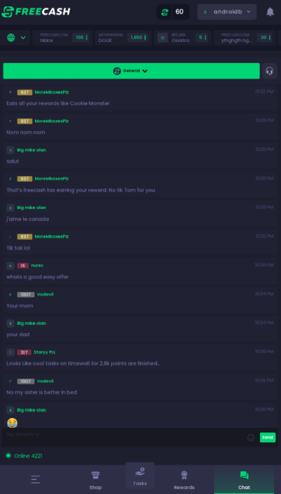 FreeCash bonus codes (November 2025) & FreeCash for Android