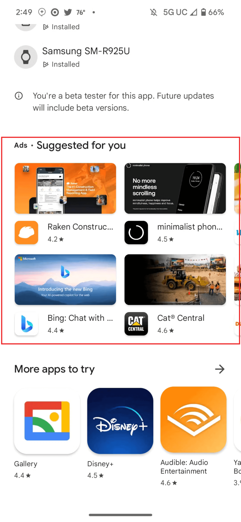 Google Play Store Ads keep growing: here’s how to remove them