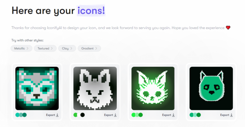 IconifyAI: Use AI to generate beautiful app/game icons