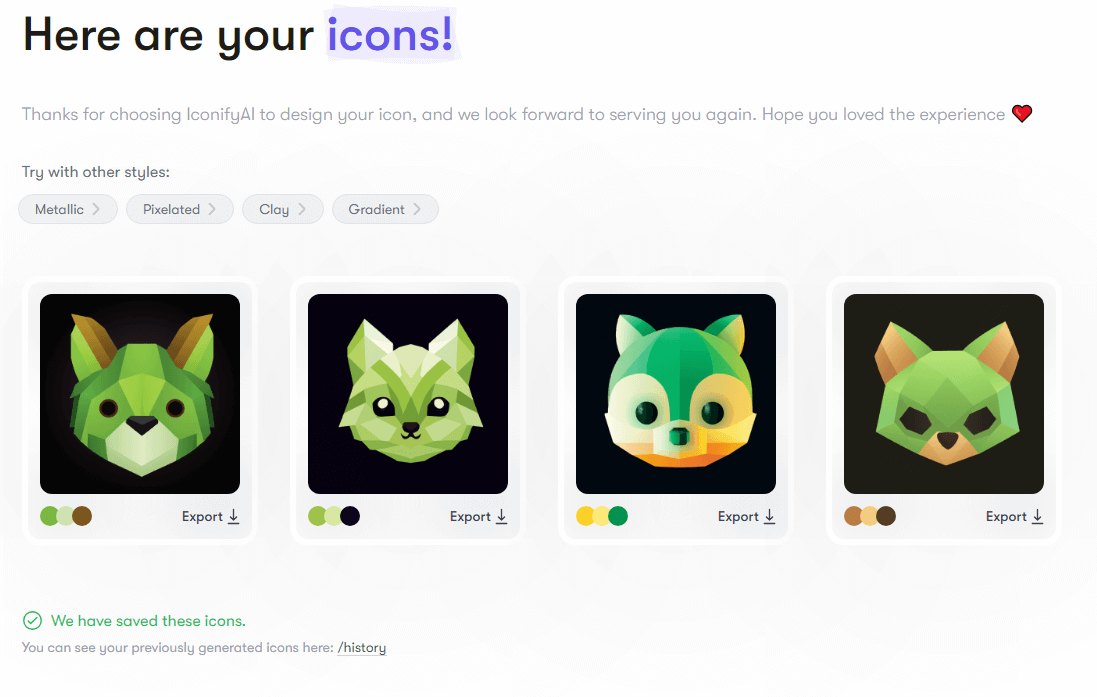 IconifyAI: Use AI to generate beautiful app/game icons