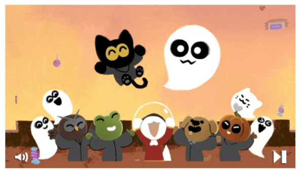 The Google Doodle Halloween 2024: Hairy Potter
