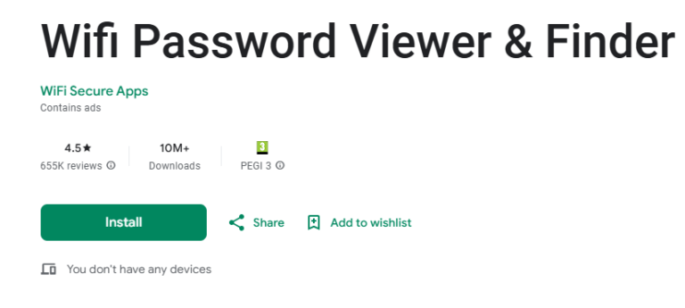 WiFi Password Show: online tutorial for Android & Windows